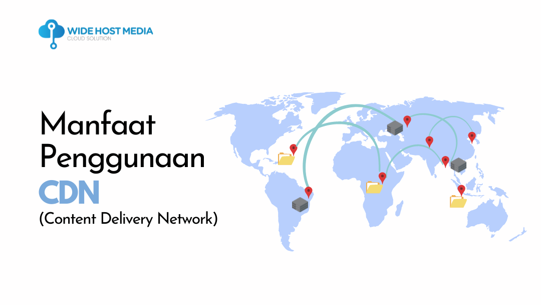 Manfaat Penggunaan CDN Content Delivery Network Wide Host Media